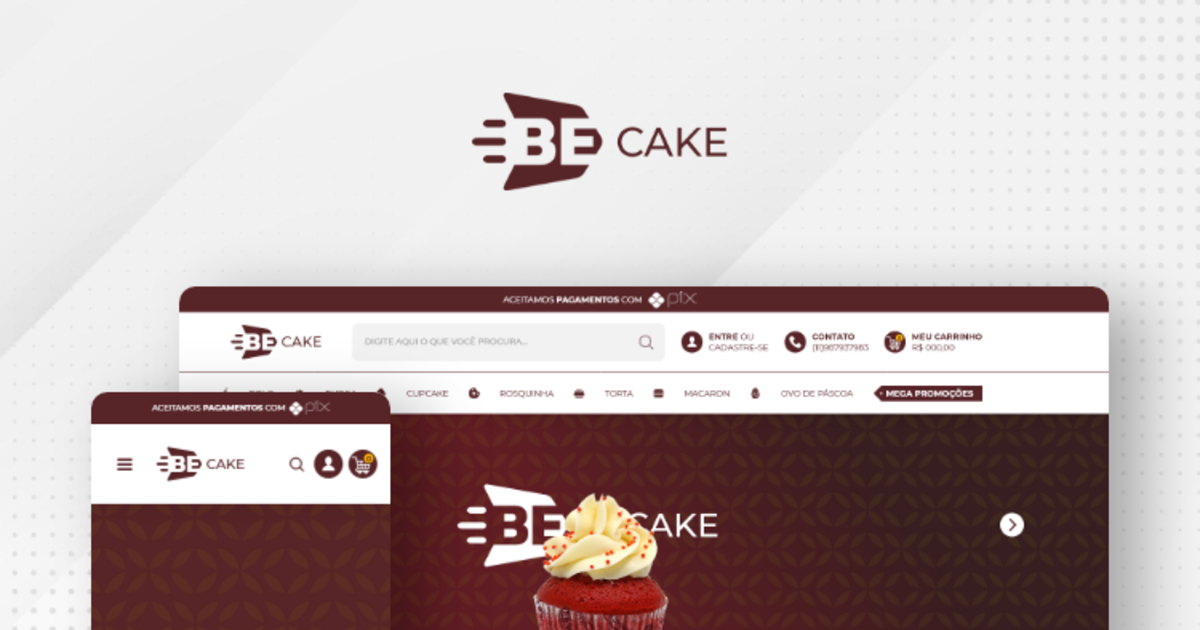 Be Cake - Chocolate Limão Morango | Beep Theme